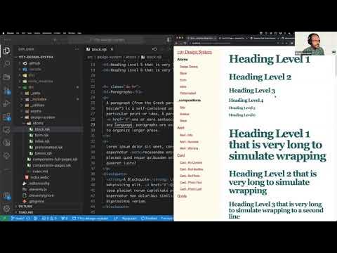 Eleventy Style Guide Generator by Steve Woodson | 11ty Meetup - YouTube
