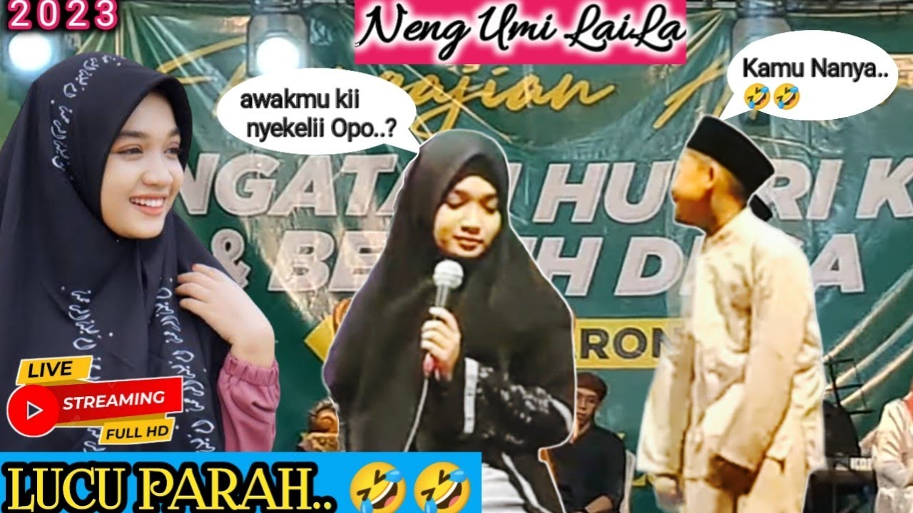 🔴PENGAJIAN NENG UMI LAILA FULL LUCU PARAH KETEMU BOCIL MARON || TERBARU di desa maron Ponorogo ...