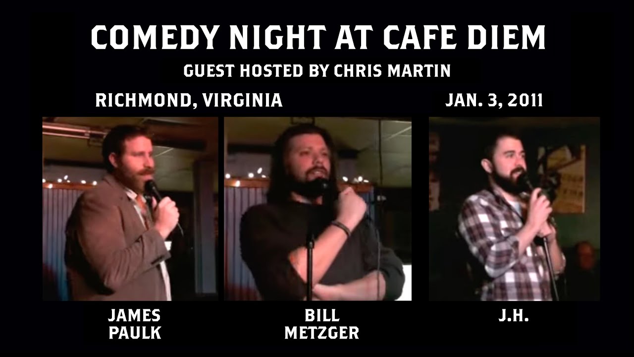 Part 3/9 - Comedy @ Cafe Diem - 2011 Jan. 3 - James Paulk/Bill Metzger ...