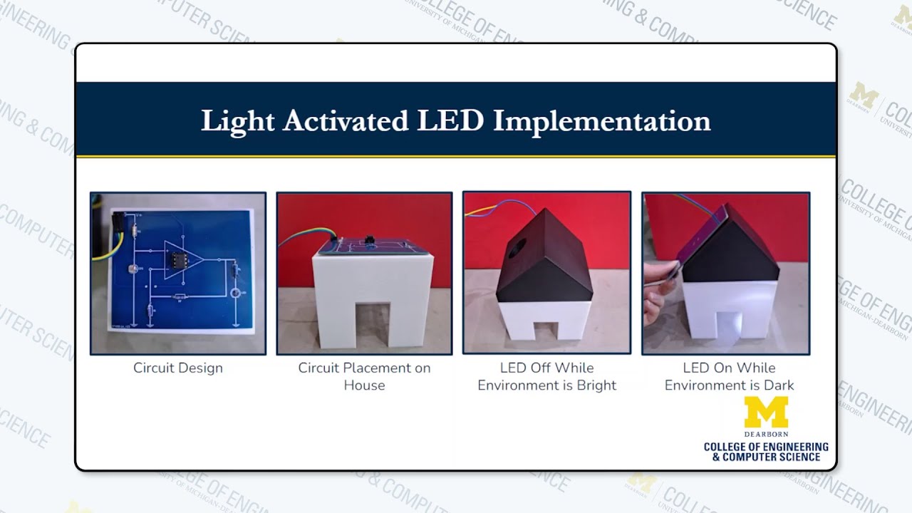 UM-Dearborn | CECS | ECE | Project Based Learning Student Demonstration - YouTube