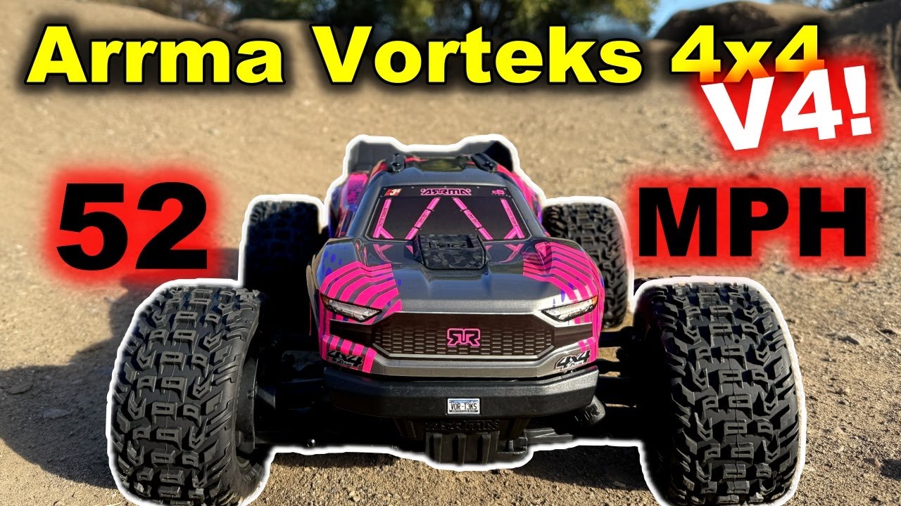 Arrma Vorteks V4 4x4 223S BLX - Best 4wd Stadium Truck? - YouTube