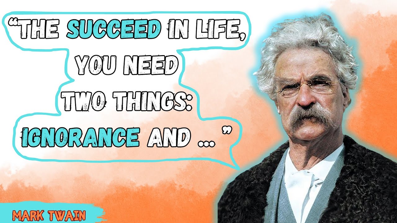 Mark Twain's Wit and Wisdom: Captivating Quotes from an American ...