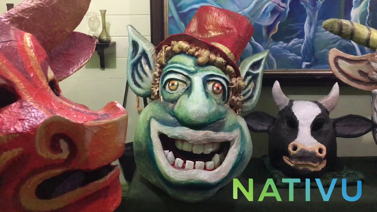 Mascaradas tradicionales costarricenses - YouTube