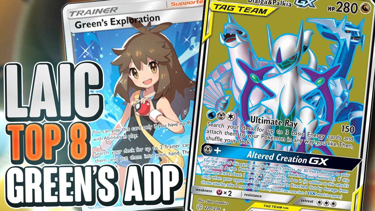 ROGUE deck from TOP 8 LAIC: GREEN'S ADP! [Pokemon TCG Online] - YouTube