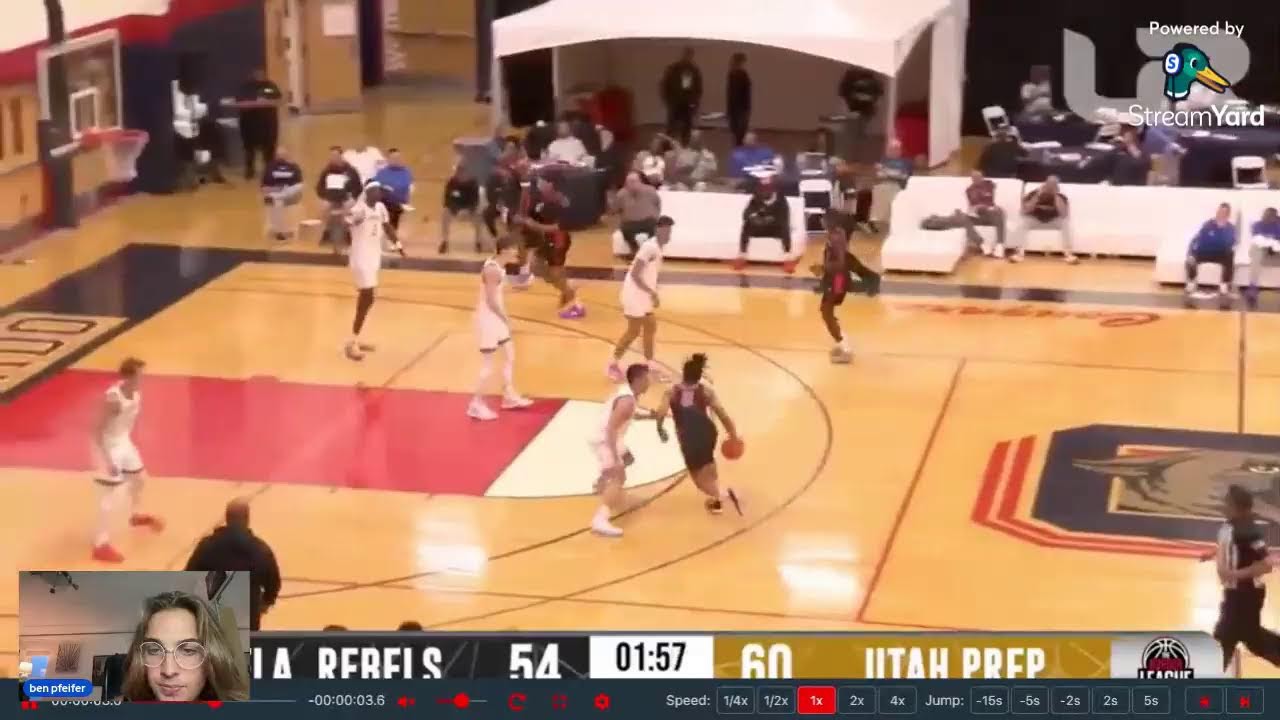 LIVE NBA DRAFT FILM ROOM: AJ Dybantsa, Jalen Reece + Q&A - YouTube