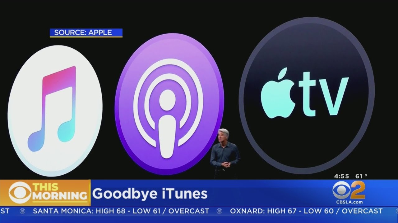 CNET Tech Minute: Goodbye iTunes, Hello Trio Of New Apps - YouTube