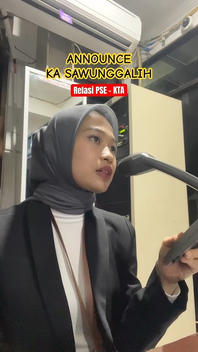 Announce kereta api #keretaapi #announce #announcer #siaran # ...