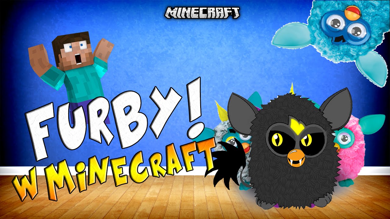 FURBY W MINECRAFT?! - Furby Mania Mod! - YouTube