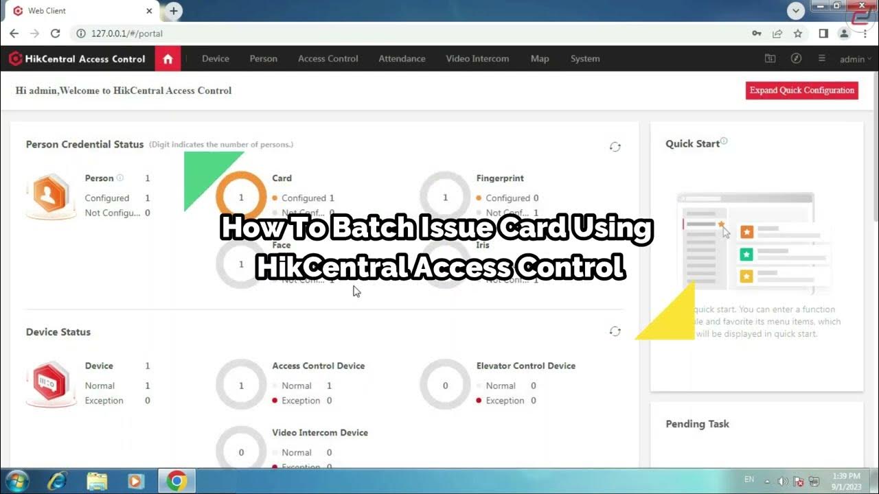 HCAC : Lesson 4 - How to Batch Issue Card Using HCAC - YouTube
