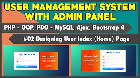 User Management System With Admin Panel | PHP - OOP, PDO - MySQL, Ajax - YouTube
