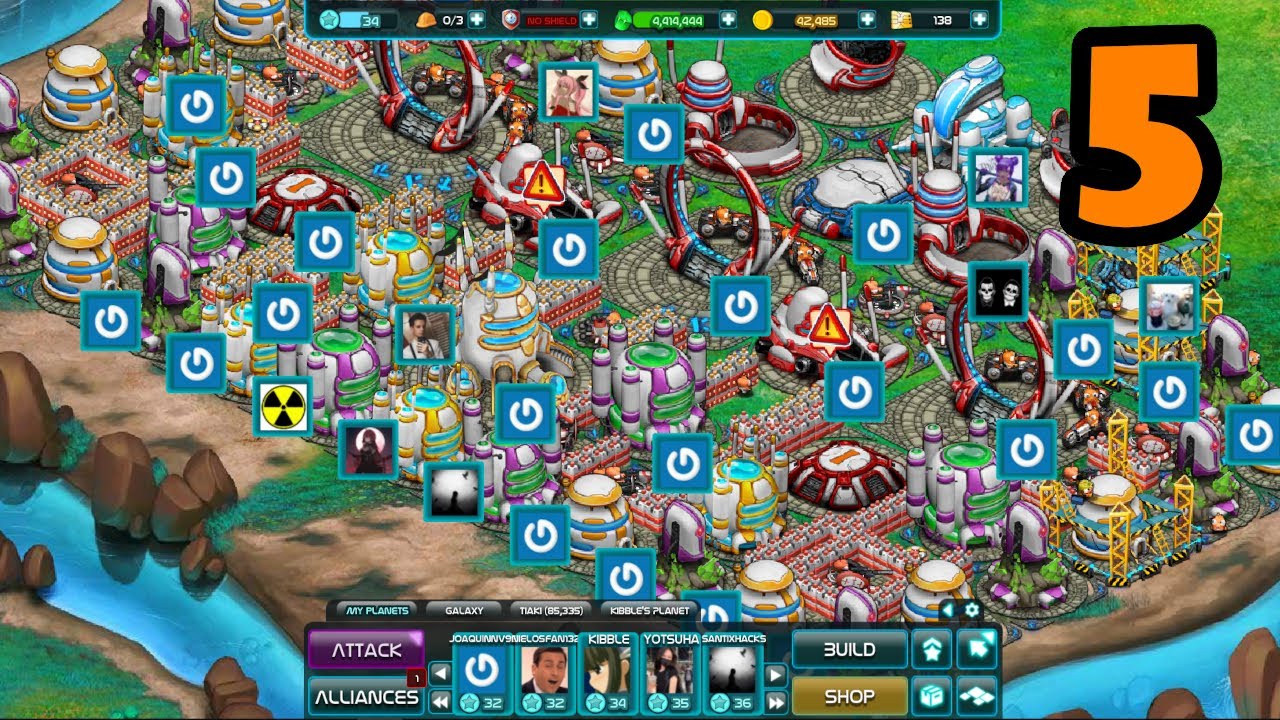 Galaxy Life #5 - Farming Sparragon, 3rd Colony - YouTube