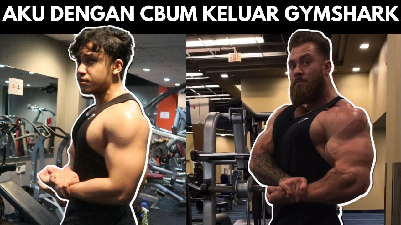 Aku dengan CBUM keluar gymshark - YouTube