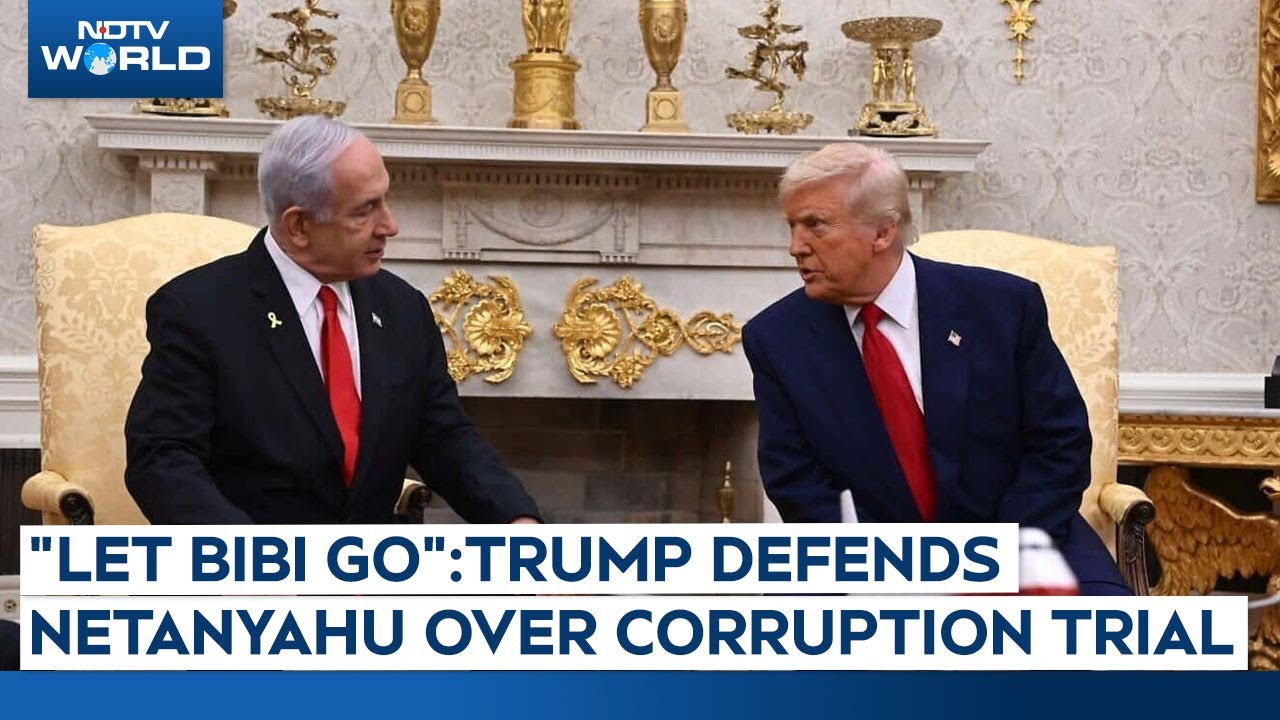 Trump Defends Netanyahu | 'Let Bibi Go...': Trump Defends Netanyahu ...