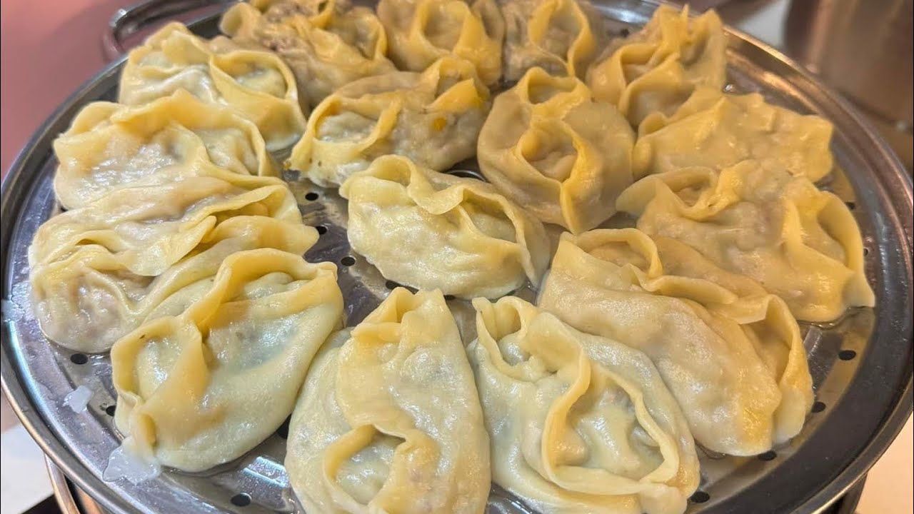 Dumpling pumpkin Russia / manti Russian - YouTube