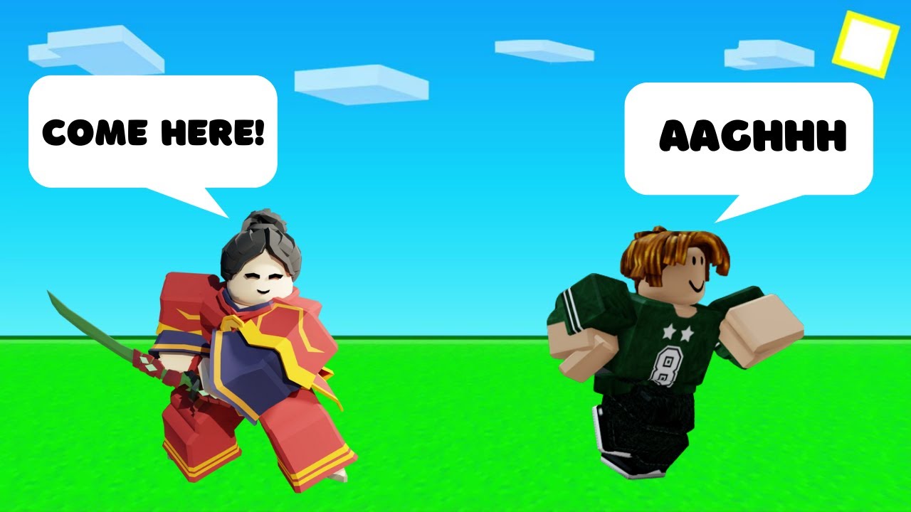 Tryharding With Yuzi Roblox Bedwars Youtube