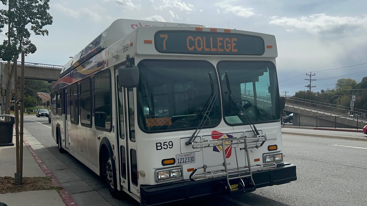 Glendale Beeline 2005 New Flyer C40LF B59 - YouTube