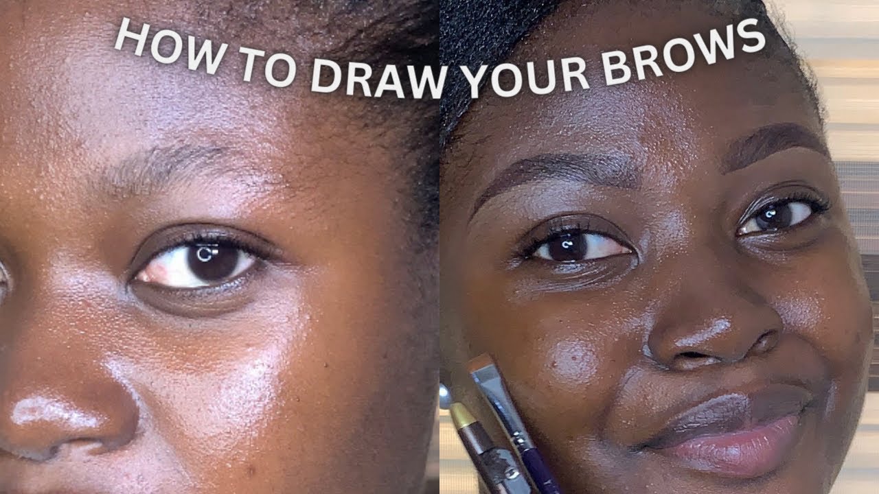 BEGINNER FRIENDLY EYEBROW TUTORIAL FOR SCANTY BROWS || VERY DETAILED ...