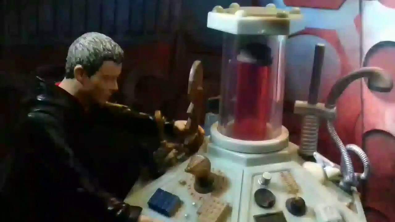 Doctor Who Figure Stop Motion: The Master Regenerates Into Missy - YouTube