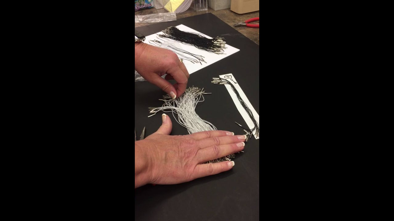 Elastic Strings with Metal Ends: Mask Fasteners, Hat strings - YouTube
