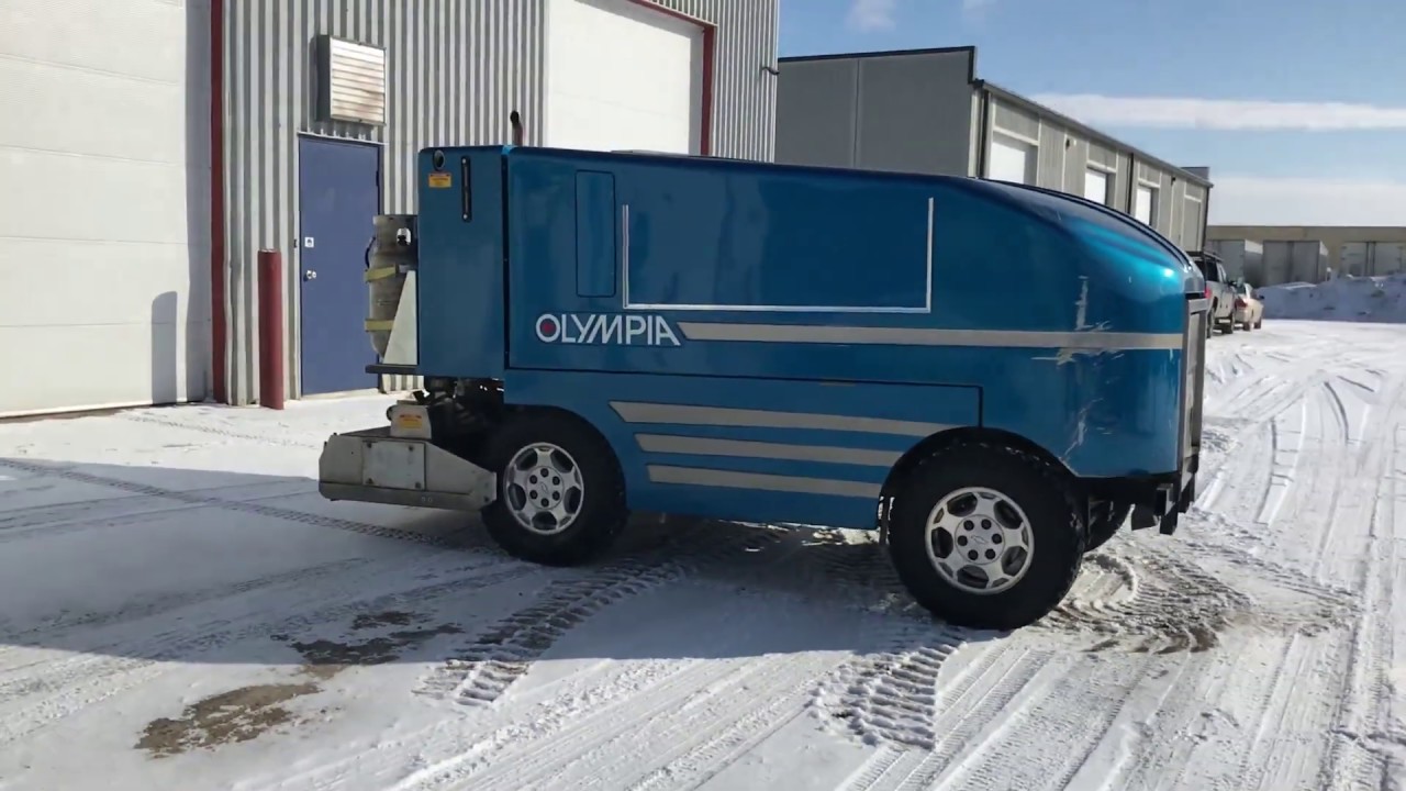 Olympia Millennium Ice Resurfacer Walk Around - YouTube