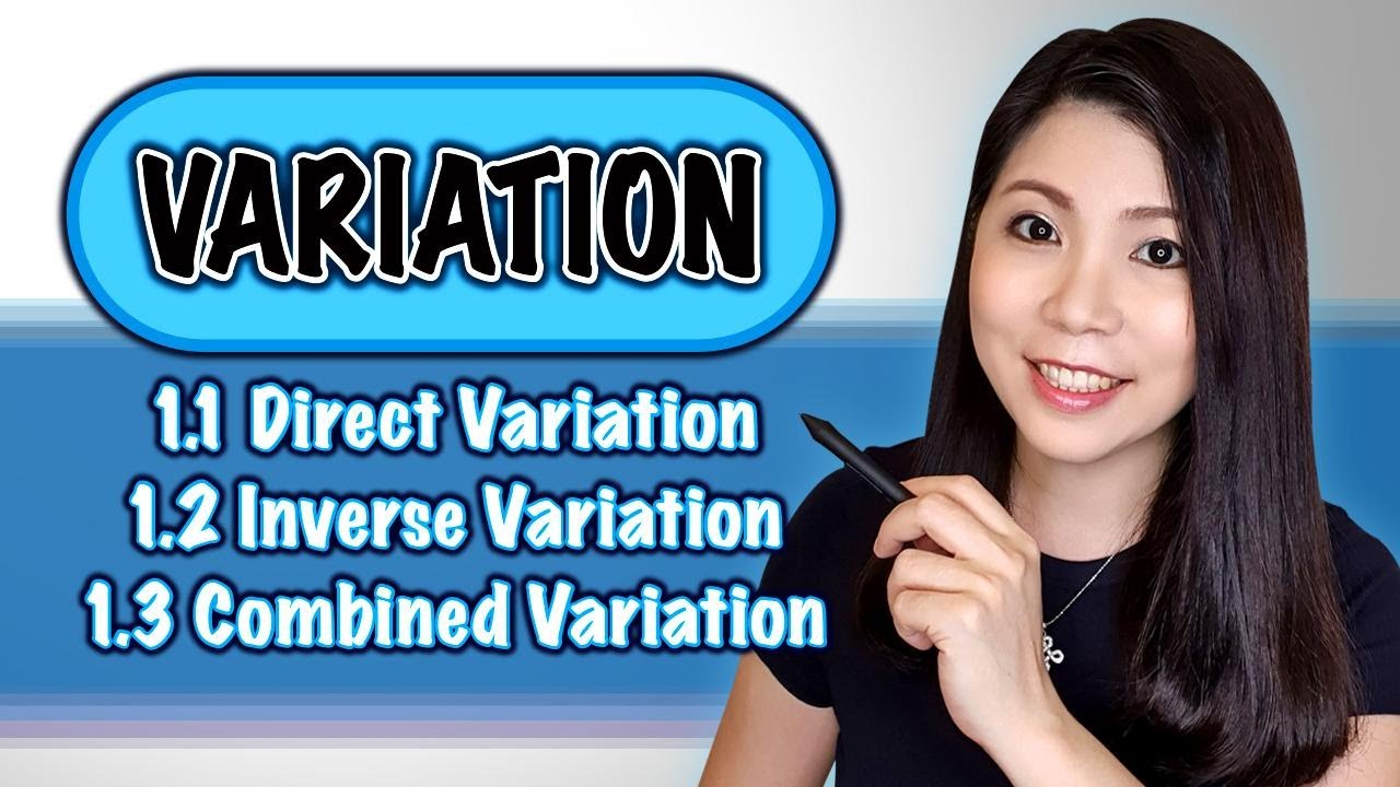 MATHS KSSM | Direct Variation, Inverse Variation & Combined Variation - YouTube