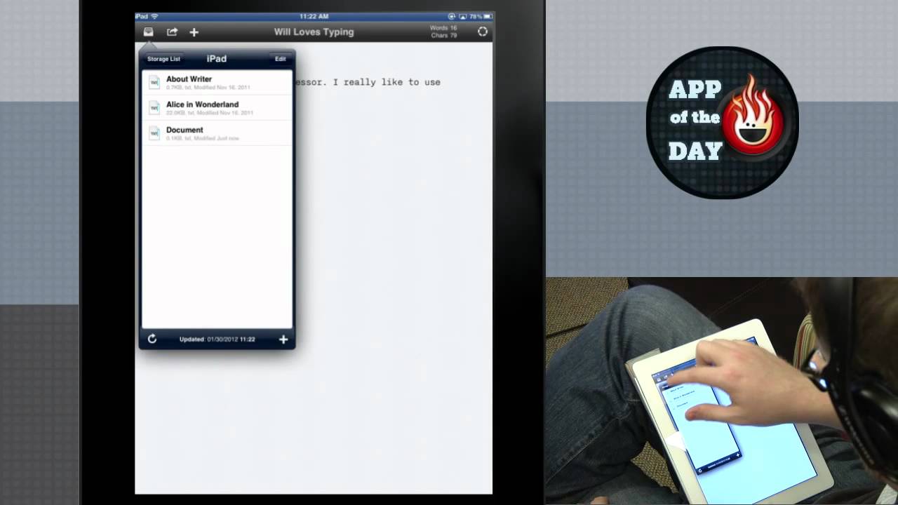 App of the Day: iA Writer - YouTube