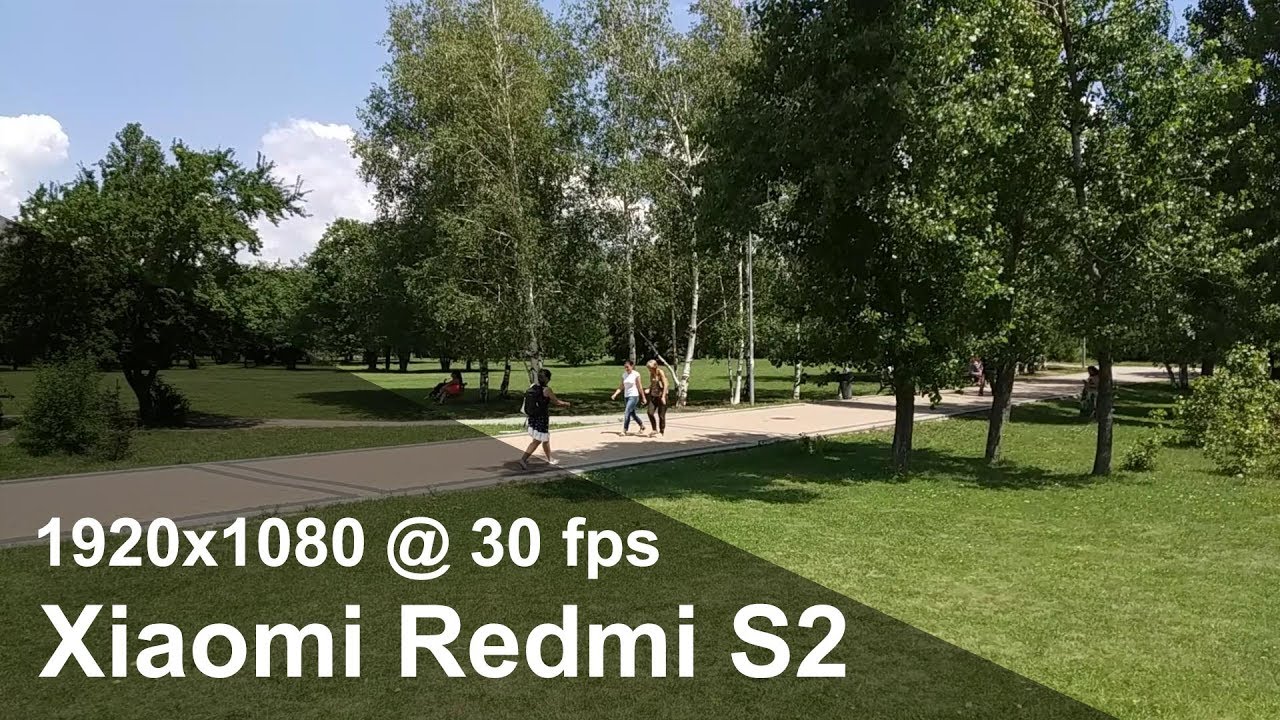 Xiaomi Redmi S2 - Full HD (1920x1080) camera video sample - YouTube