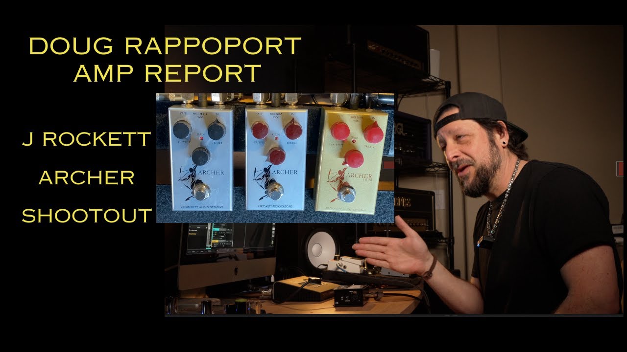 Doug Rappoport doin' theJ Rockett Archer Pedal Shootout! - YouTube