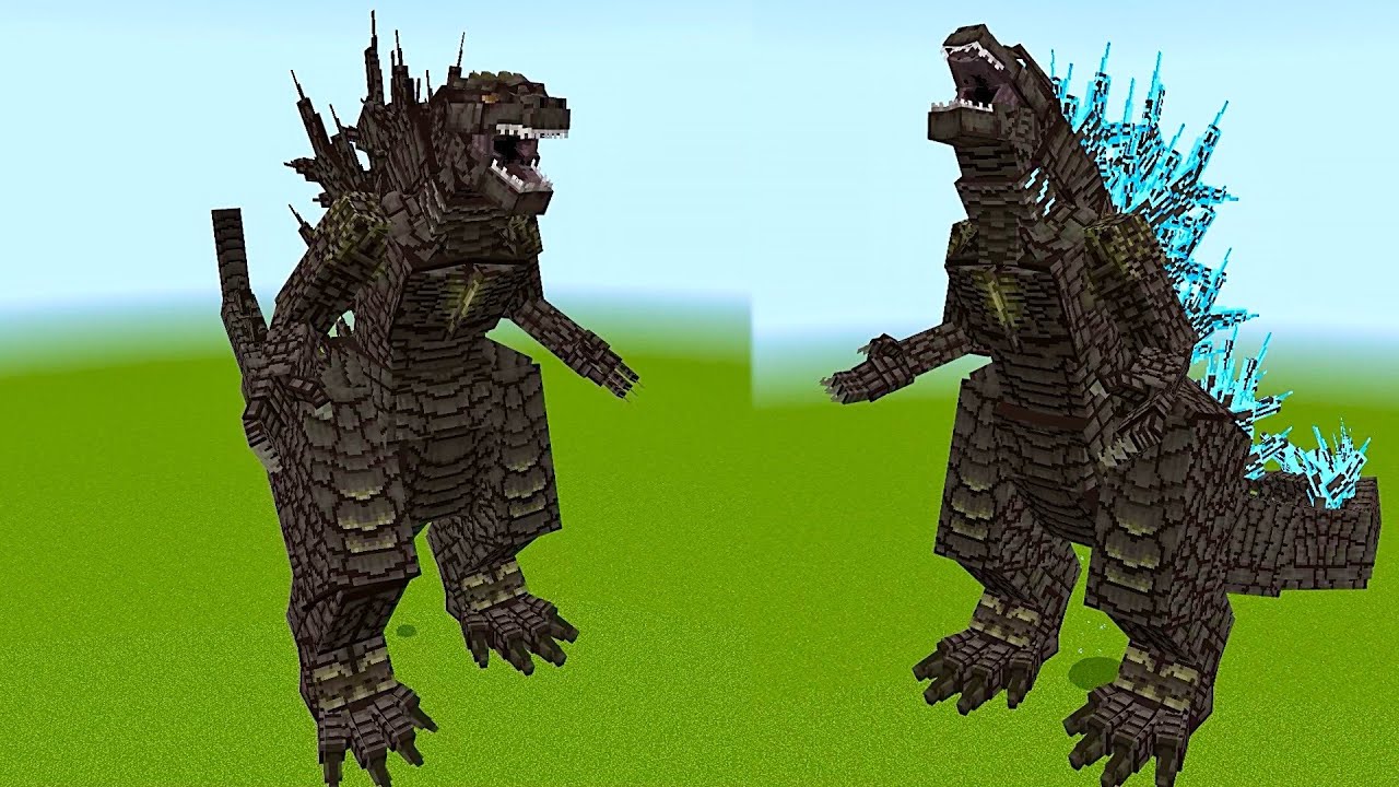 Godzilla Tyrant in MInecraft bedrock - YouTube
