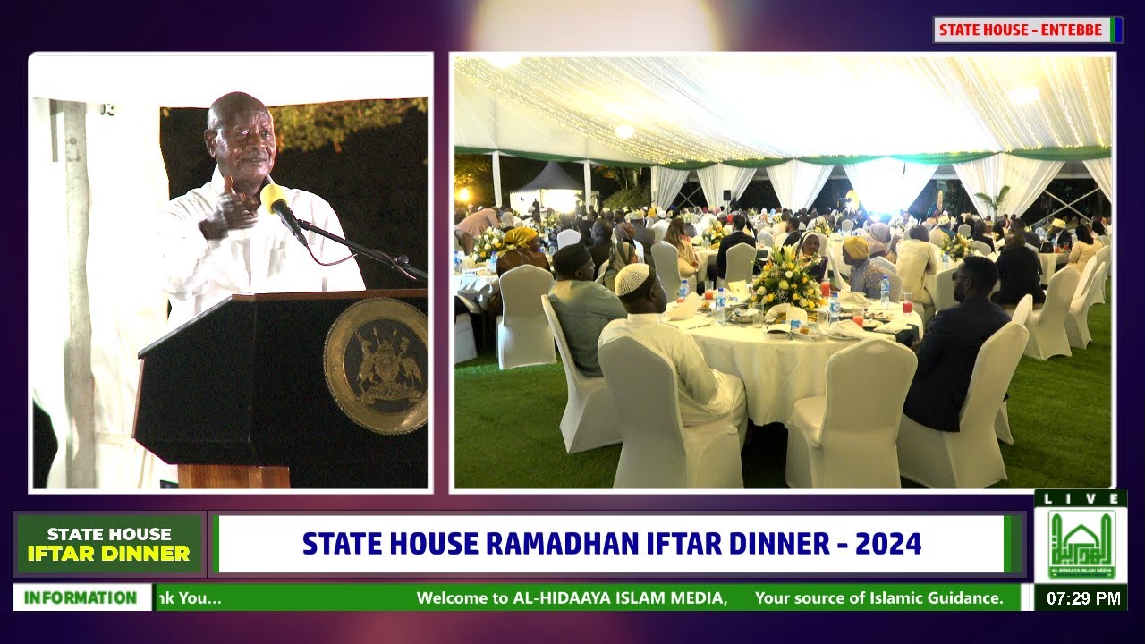 STATE HOUSE RAMADHAN IFTAR DINNER - 2024 (ENTEBBE) - YouTube