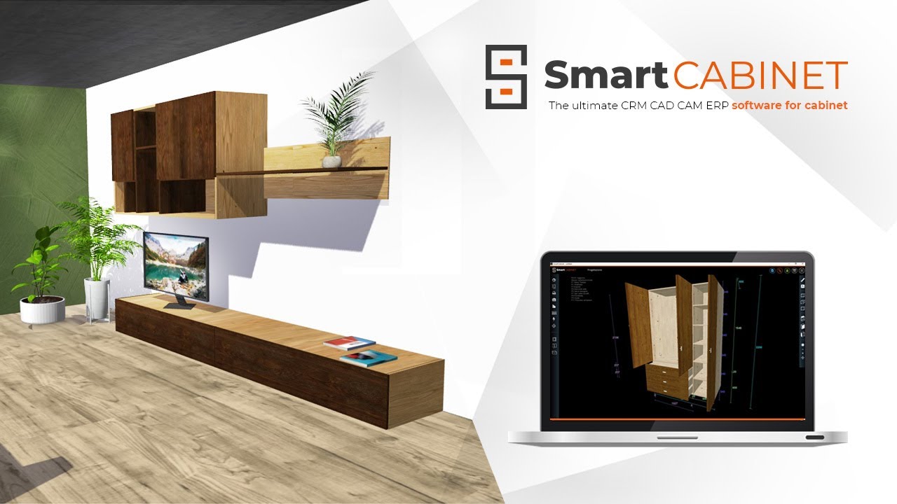 SmartCabinet - The ultimate CRM CAD CAM ERP software for cabinet - YouTube