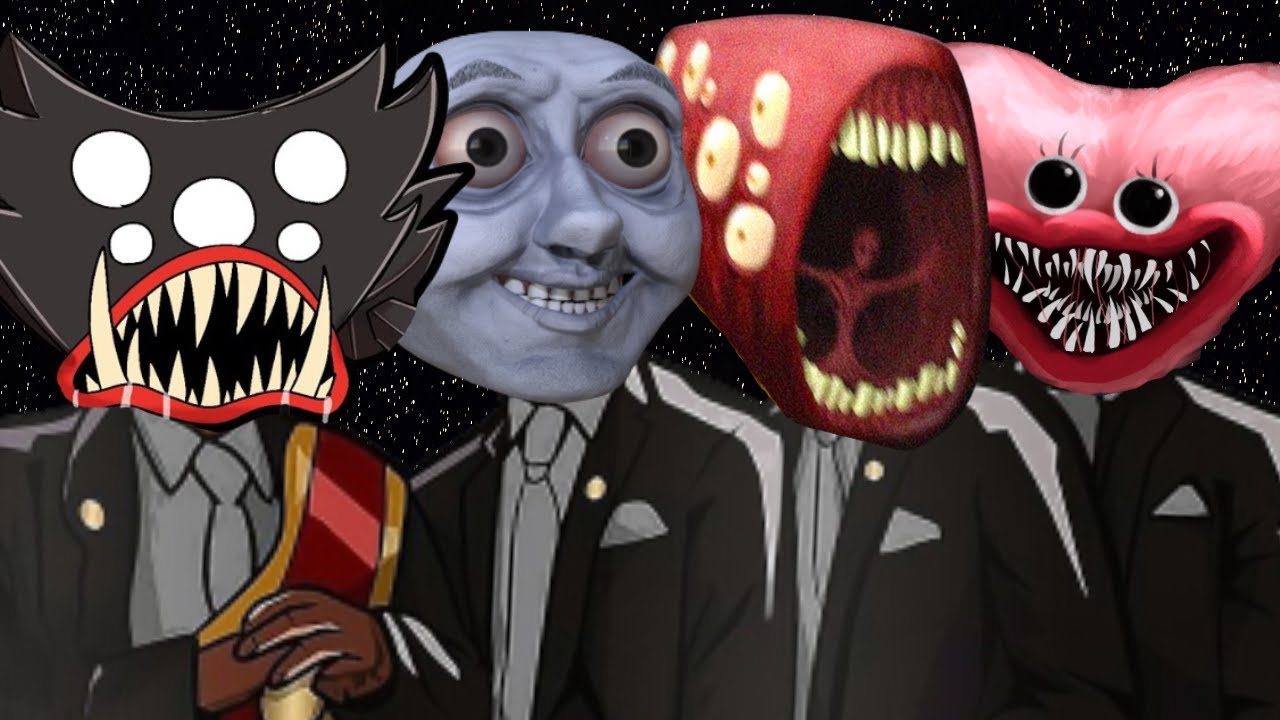 Killy Willy & Thomas Train & Train Eater & Kissy Missy - Coffin Dance X ...