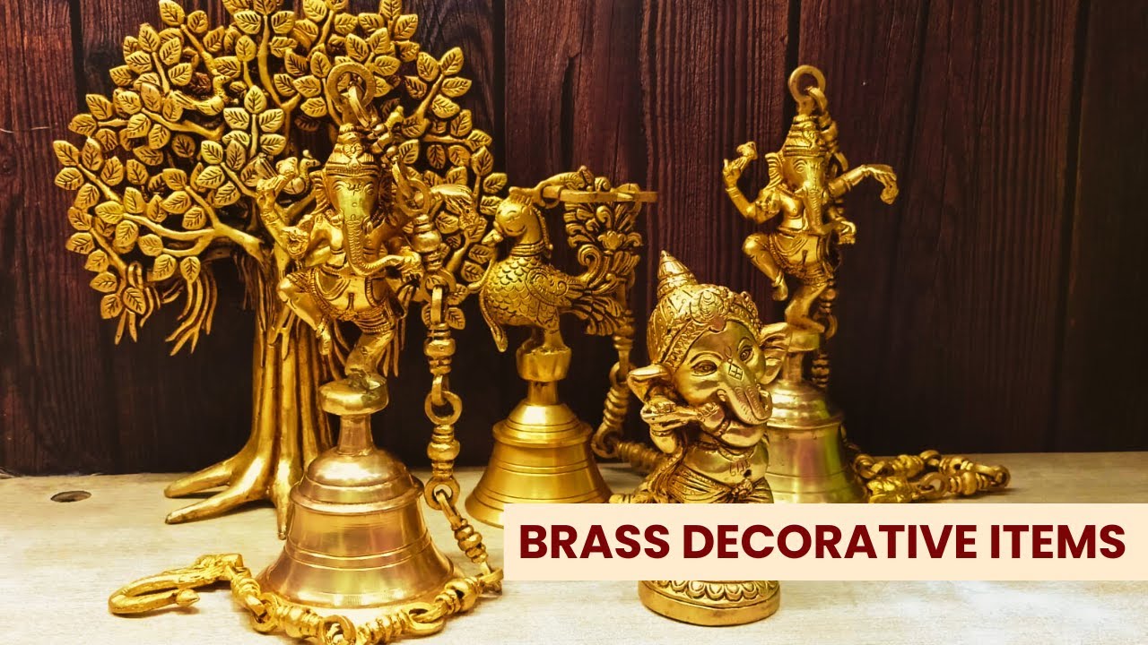 Shining Elegance: Unveiling Exquisite Brass Decorative Items for Your ...