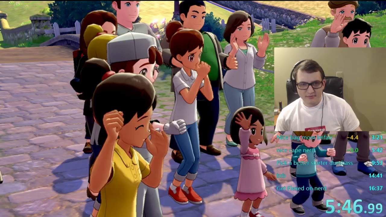 Flex On Mom% Speedrun in 16:29 Pokemon Sword & Shield - YouTube