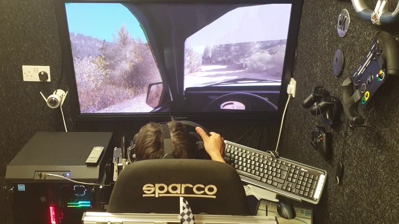 Dirt Rally vr, Sim racing girl challenge. = 3.47 - YouTube