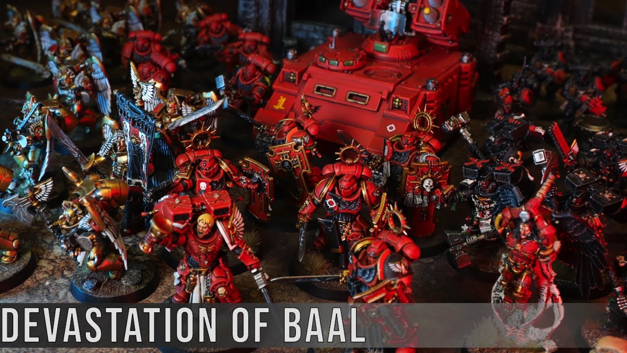 The Devastation of Baal - Warhammer 40k Battle Report - YouTube