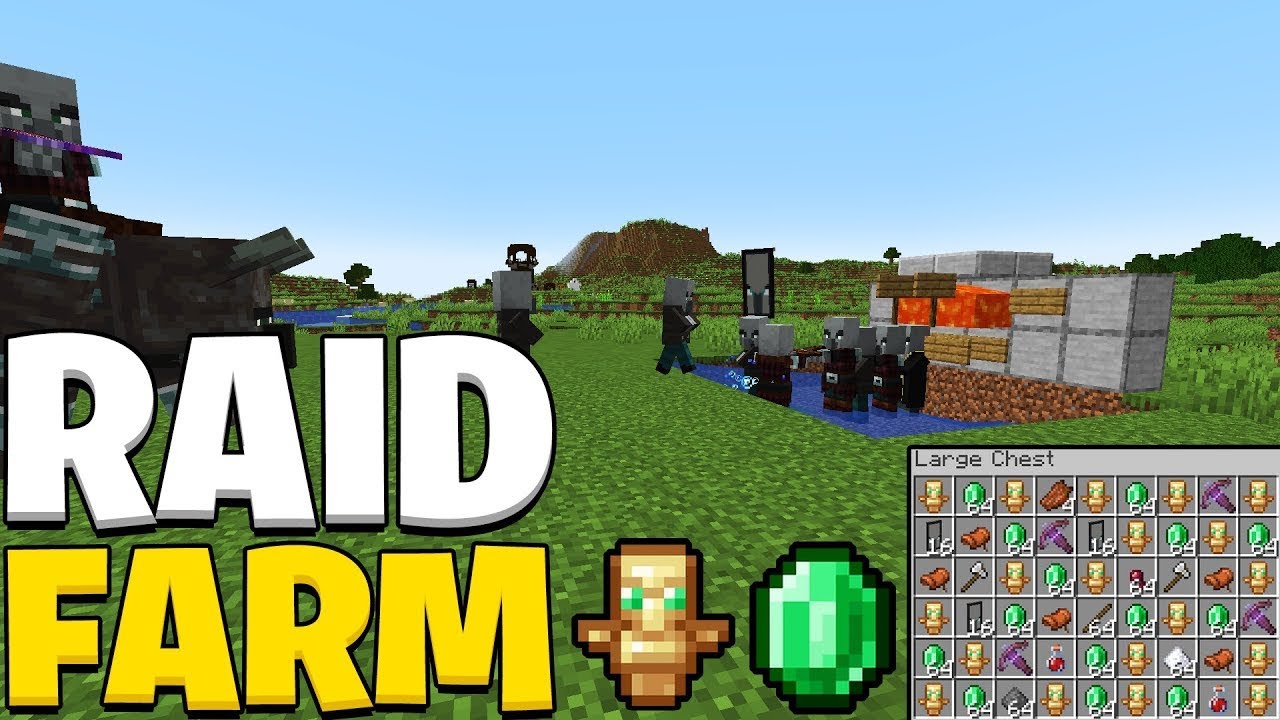 Minecraft EASIEST Raid Farm 1.20+ | show you how to make a very easy ...