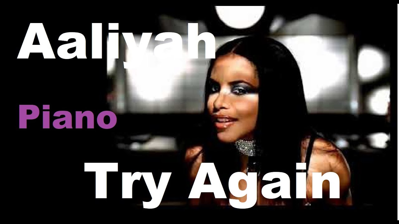 Aaliyah - Try Again (Piano live on Yamaha / Klavier )🎹 Classic RnB on ...