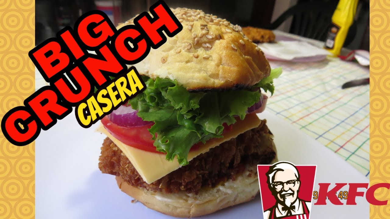 Big Crunch CASERA 🍔🍔🍔 - YouTube