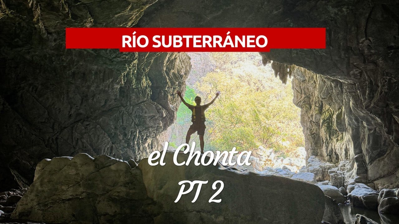 RÍO SUBTERRÁNEO EL CHONTA PARTE DOS!! EXCELENTE AVENTURA!!! CAPTAMOS ...