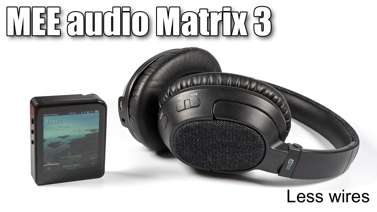 Review of MEE Audio Matrix 3 Bluetooth Headphones - YouTube