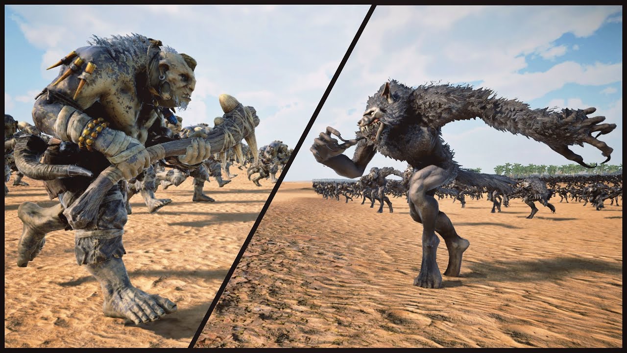 500,000 Werewolf Stand Against 5000 Troll Warriors | Ultimate Epic ...