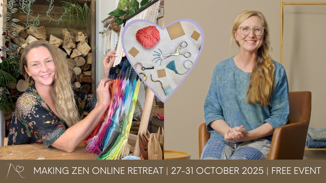 Ellie Fisher with Kate Ward on Making Zen October 2025 - YouTube