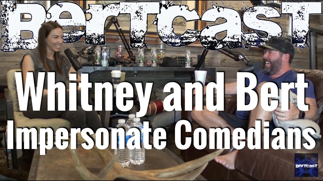 Whitney Cummings and Bert Kreischer impersonate famous comedians - YouTube