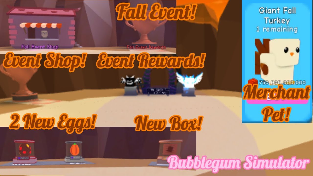 Fall Event! | Roblox: Bubblegum Simulator - YouTube