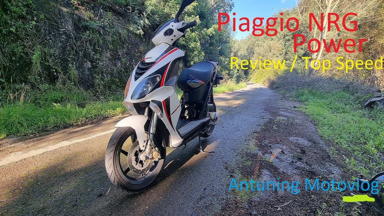 Piaggio Nrg Power Top speed - YouTube