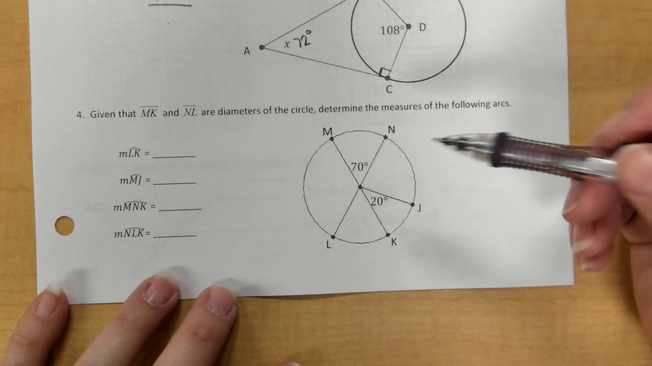 Geom - Unit 10 Review #1-7 - YouTube