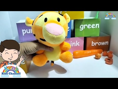 Learn Colors with Surprise Boxes | Colors Red, Orange, Yellow, Green ...