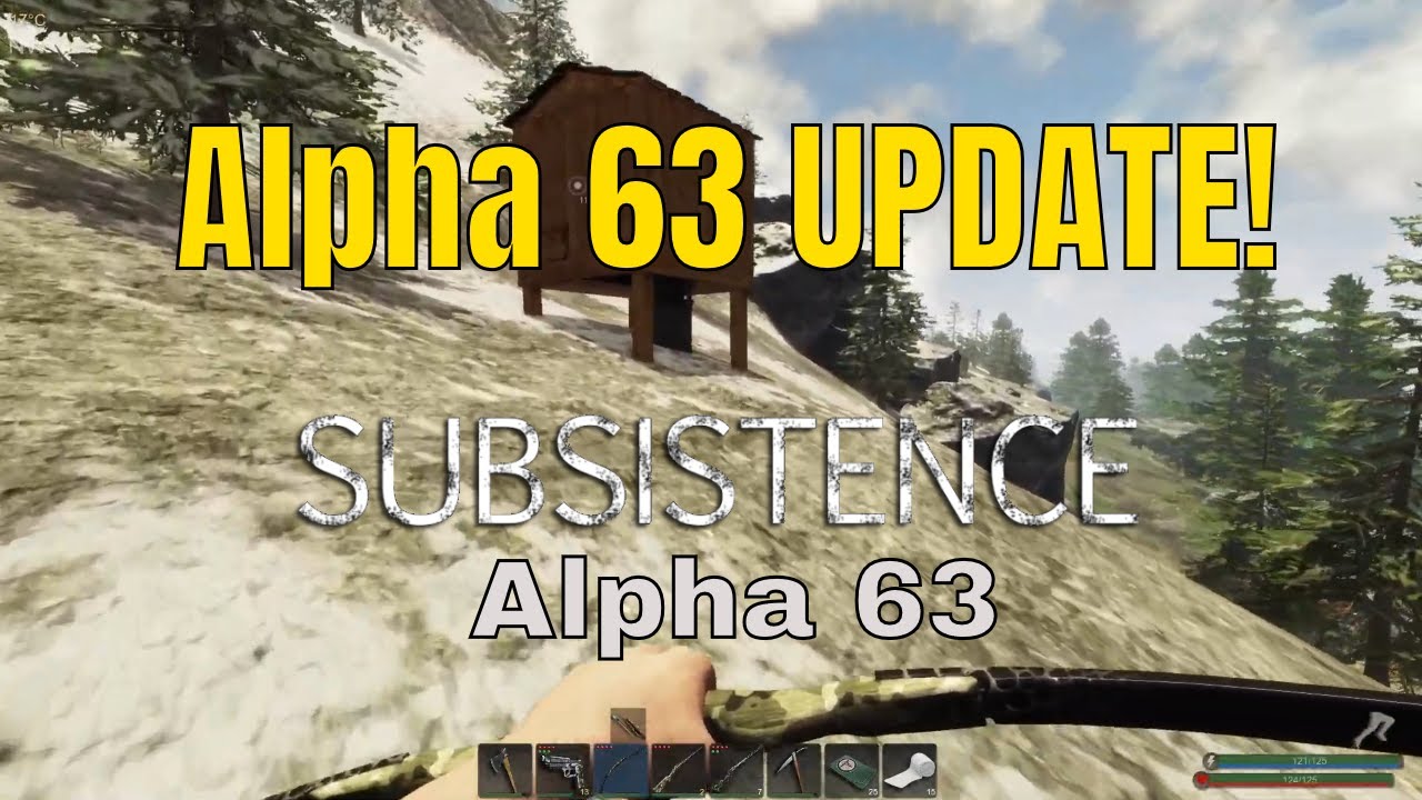 Subsistence Alpha 63 Season 1 Alpha 63 UPDATE Drills and Update Info ...