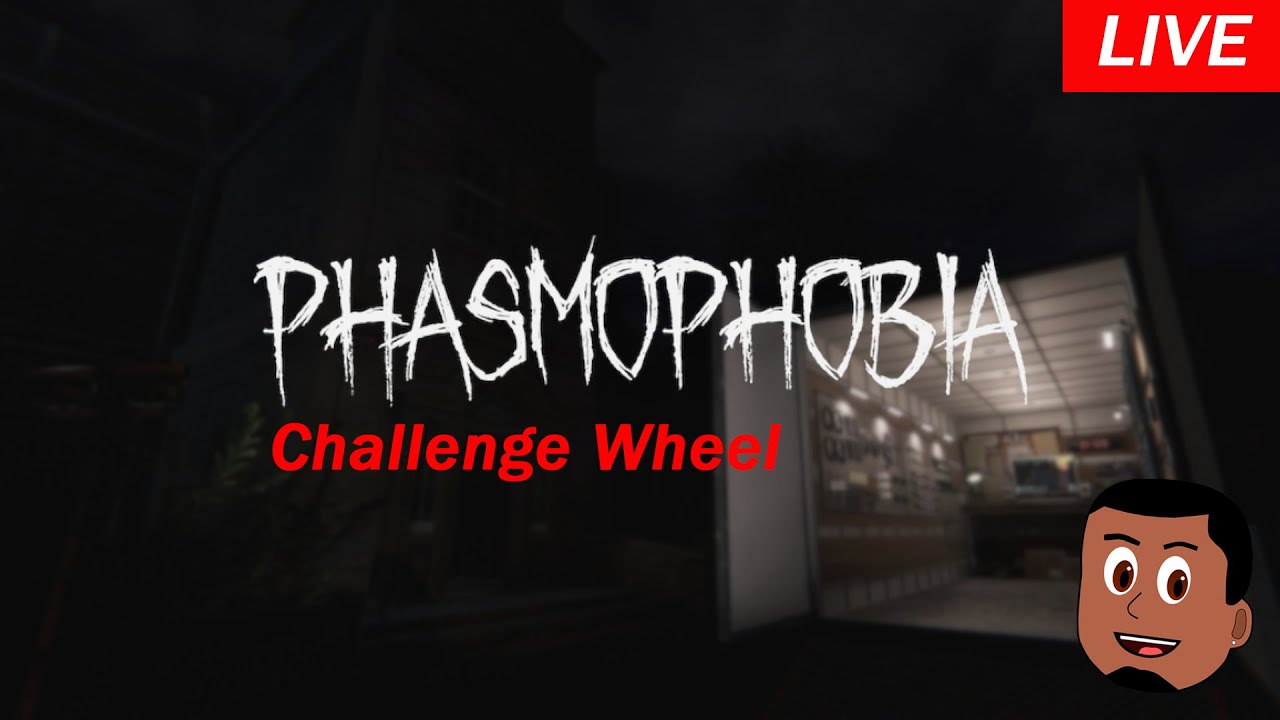 🔴Ghost hunting but with a Challenge Wheel game - Phasmophobia - YouTube